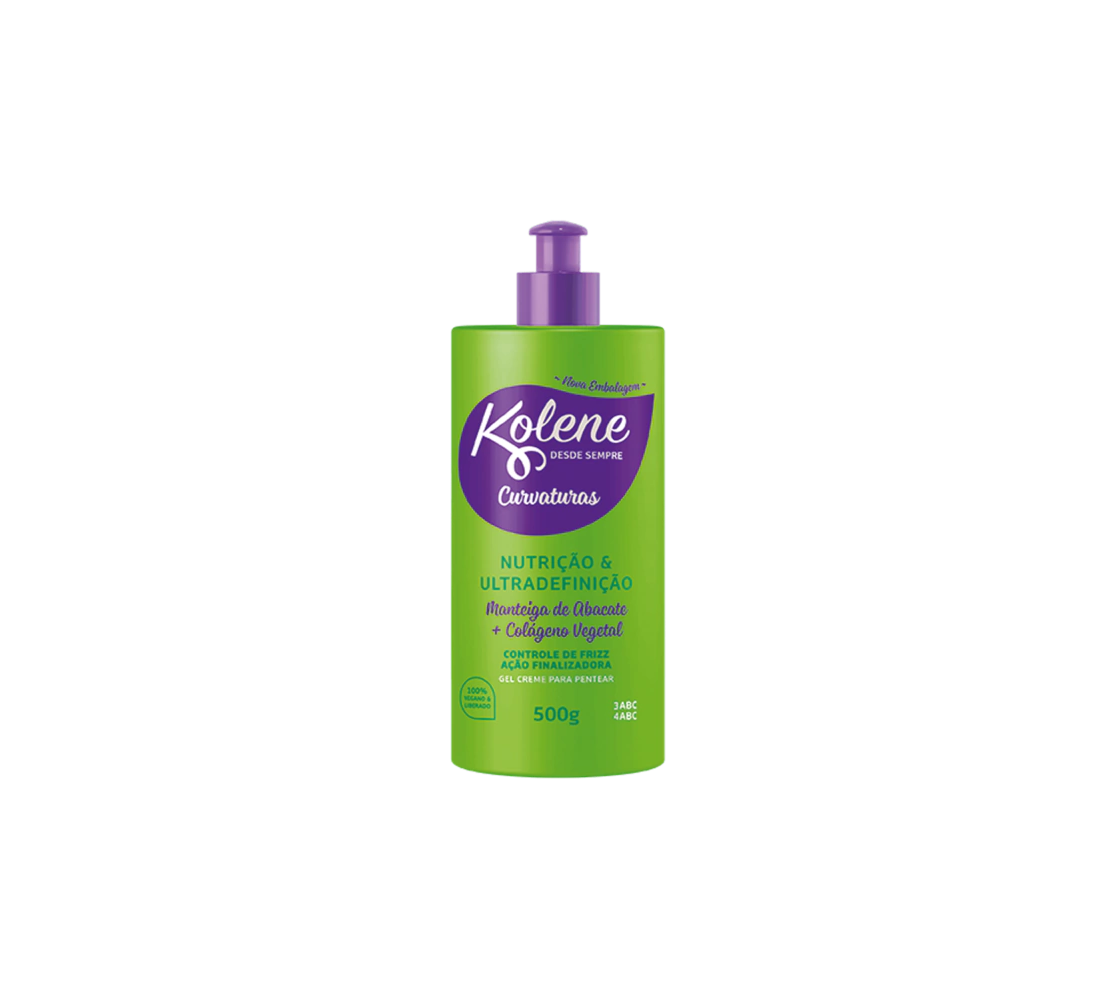 Vegan Leave-In Cream for Curly Hair: Kolene Curvaturas 500g